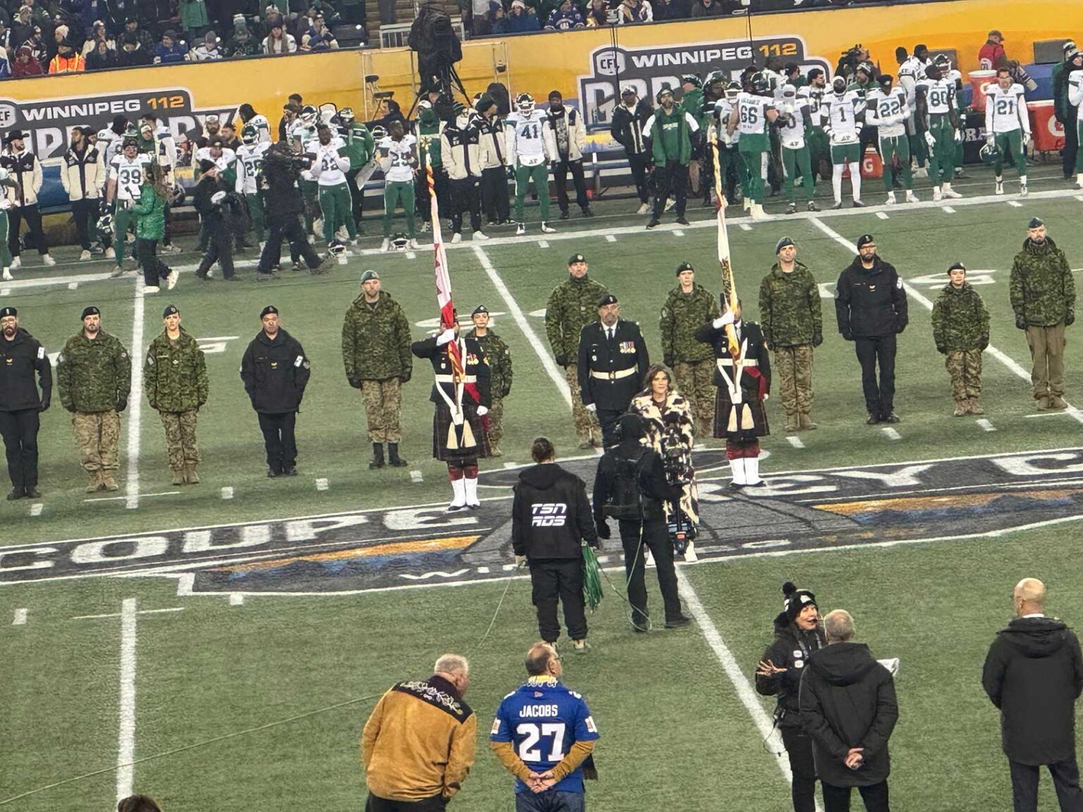 Cameron’s Colours at the Grey Cup 2025 • The QOCHC